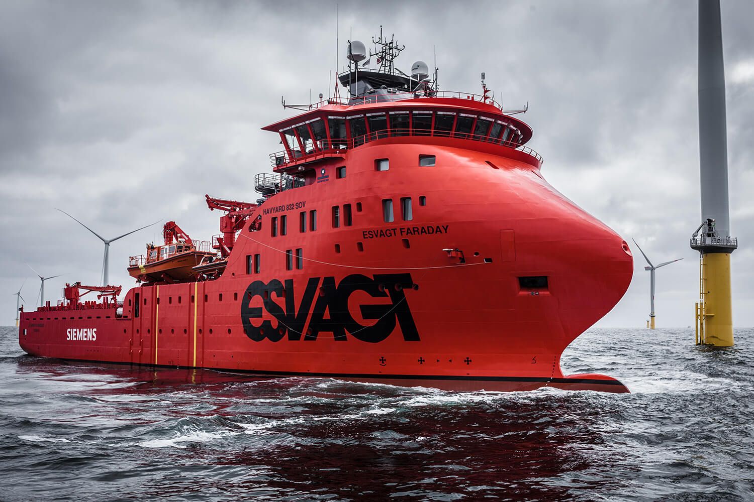 Esvagt Wind - a great cooperation between shipping company and shipyard - Hvide Sande Shipyard