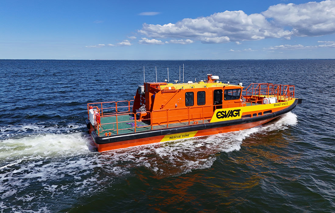 Innovative transfer boat for the wind industry is ready for Hornsea 2